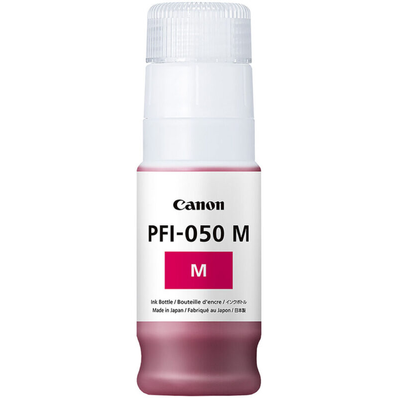Canon PFI-050 Magenta Pigment Ink Tank for imagePROGRAF TC-20 (70mL ...